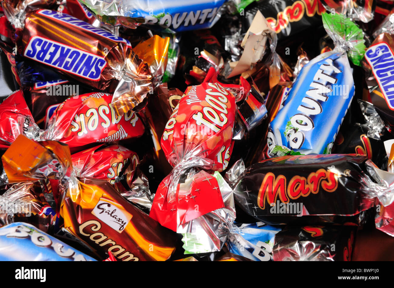 Celebrations Chocolate Sweet Stock Photo - Alamy