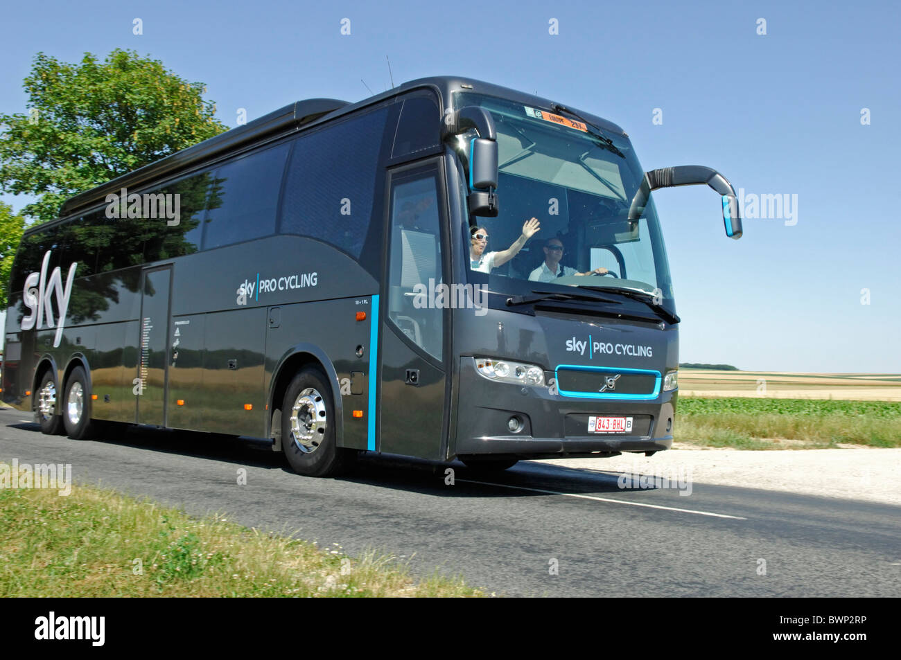 Team sky bus tour hi-res stock photography and images - Alamy