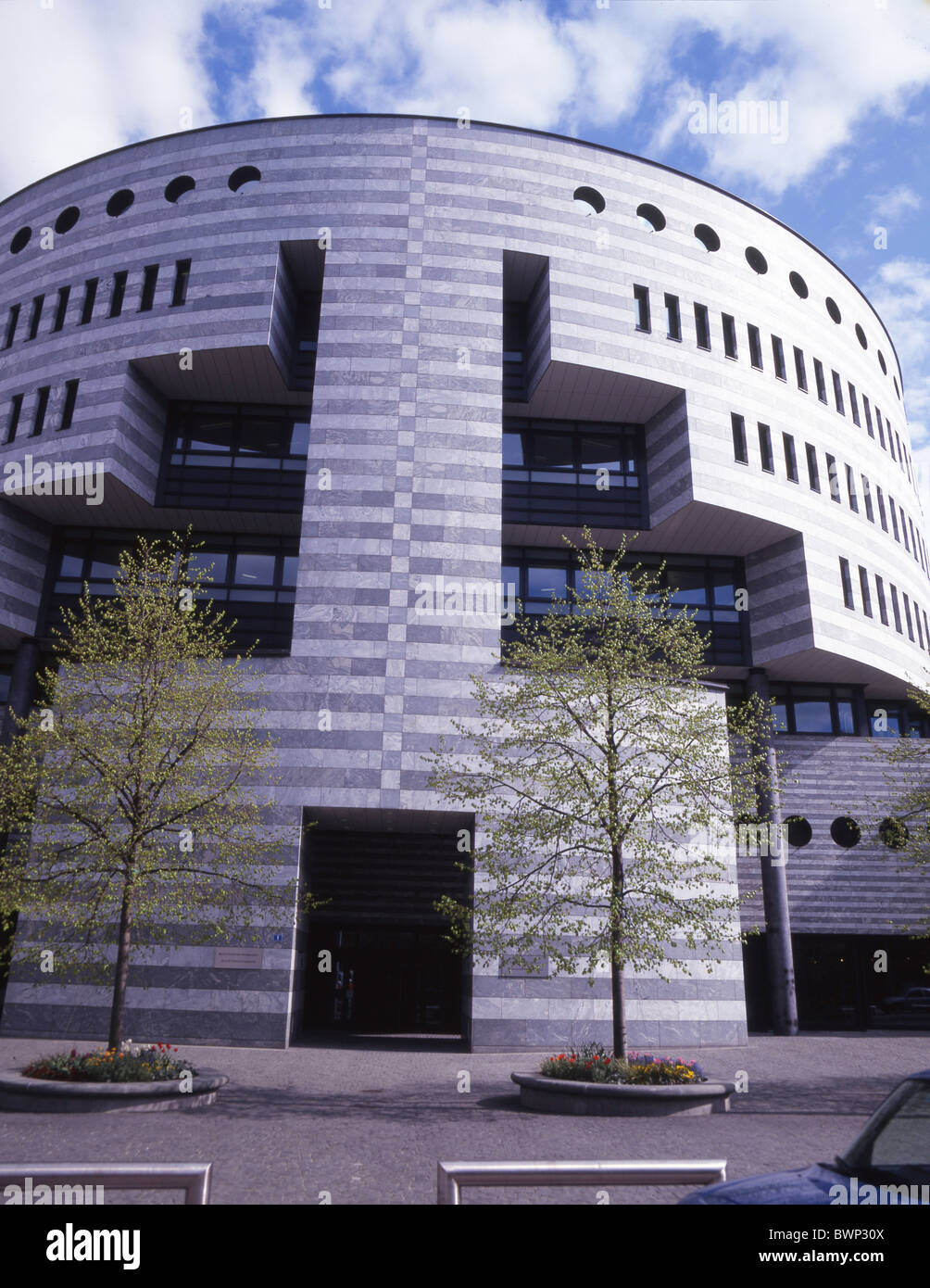 Switzerland Europe city Basel Basle Building Architecture Mario Botta ...