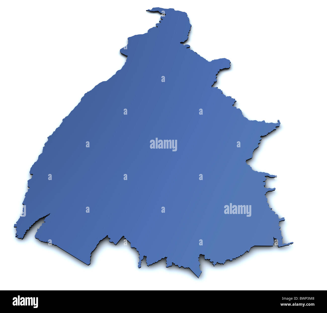 Map of Tocantins - Brazil Stock Photo - Alamy