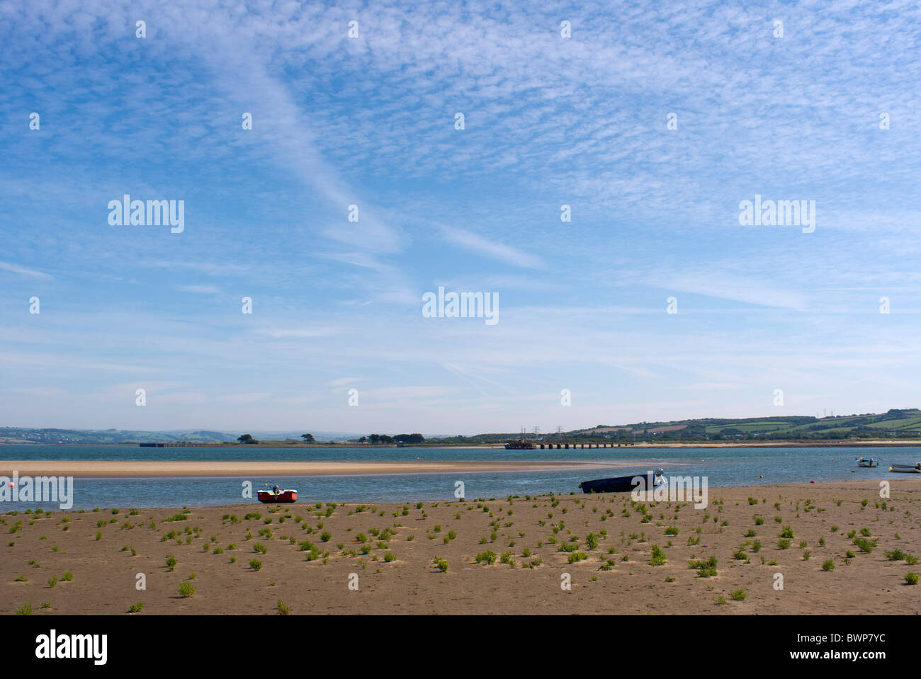 crow point on the estuary of the river taw braunston burrows nature ...