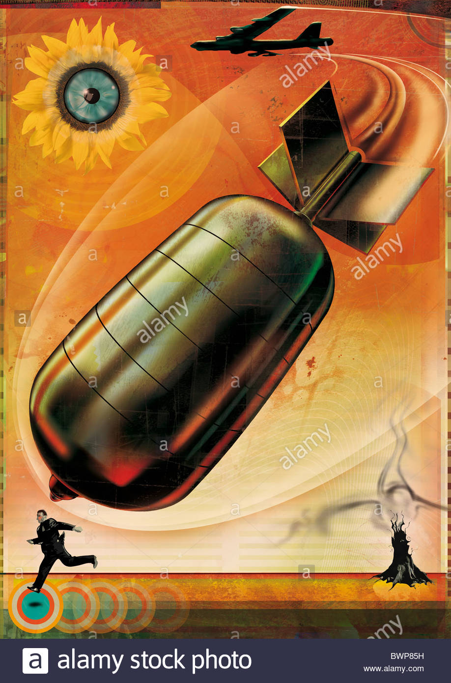 Plane Dropping Bomb Stock Photos & Plane Dropping Bomb Stock Images - Alamy