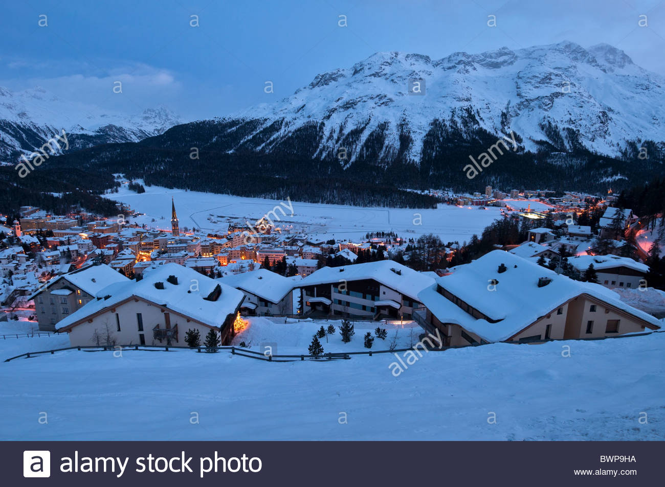 Sankt Moritz Winter High Resolution Stock Photography and Images - Alamy