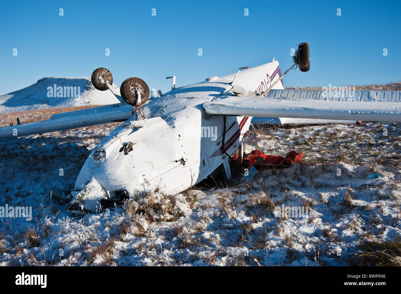 Plane crash wreckage hi-res stock photography and images - Alamy