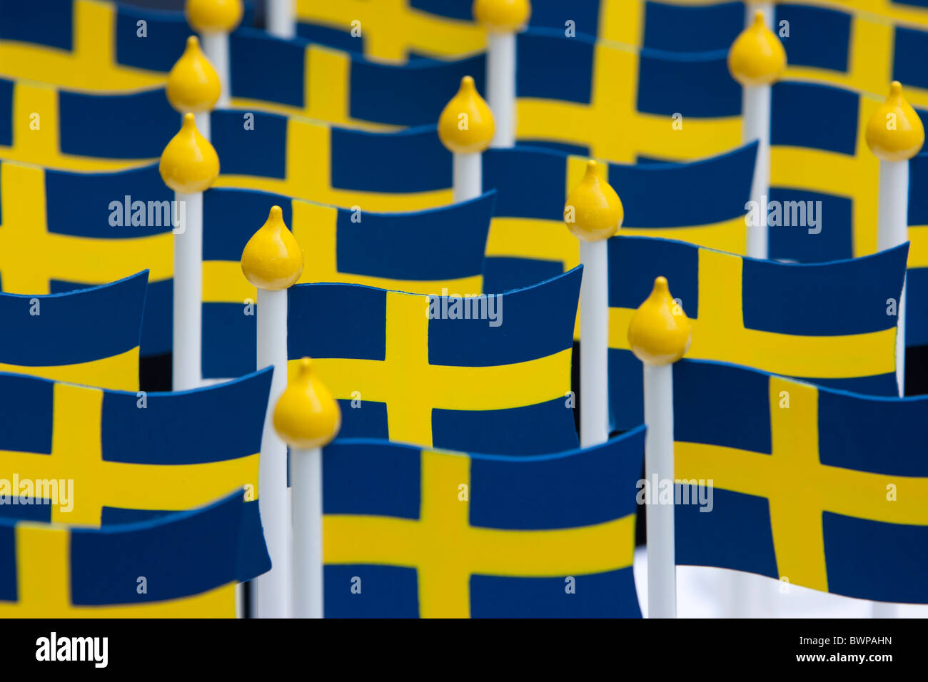 Swedish national flags hi-res stock photography and images - Alamy