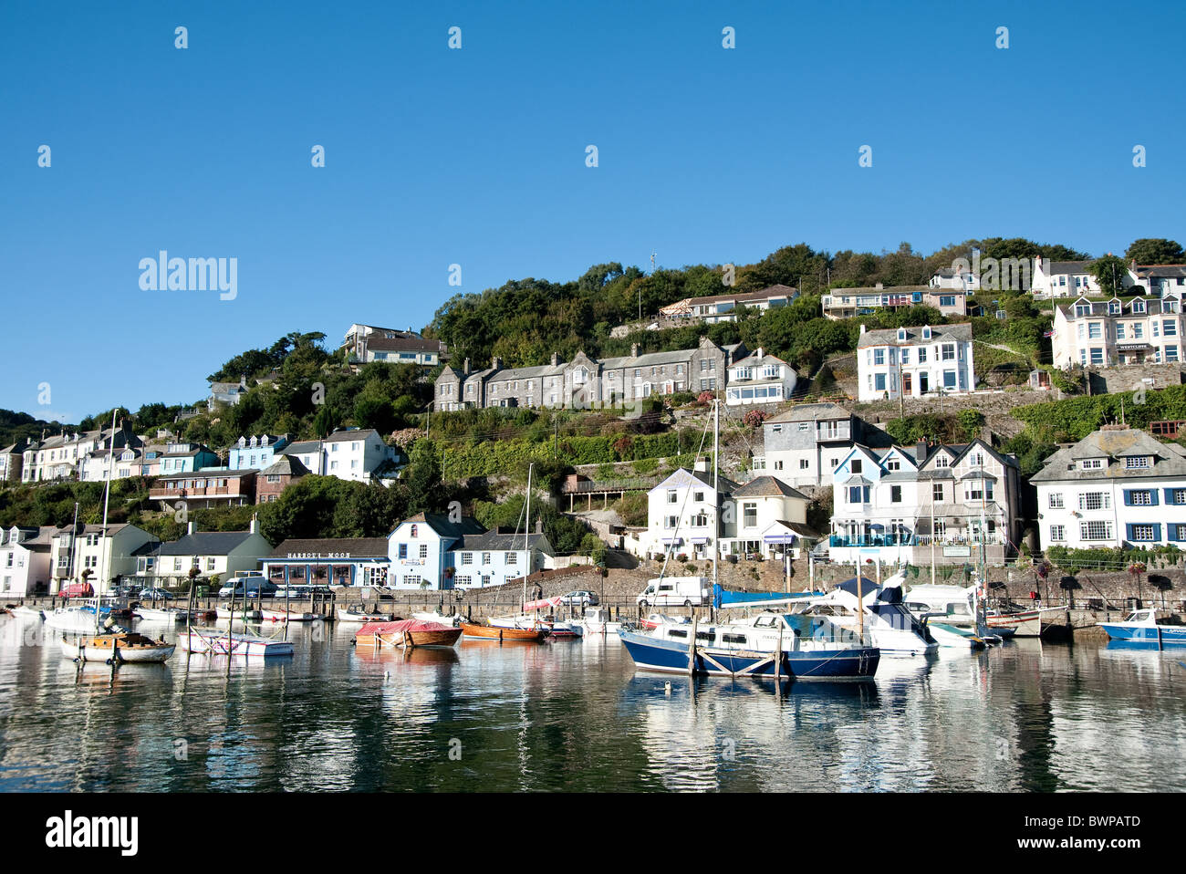 Looe harbour, Cornwall, UK Stock Photo - Alamy