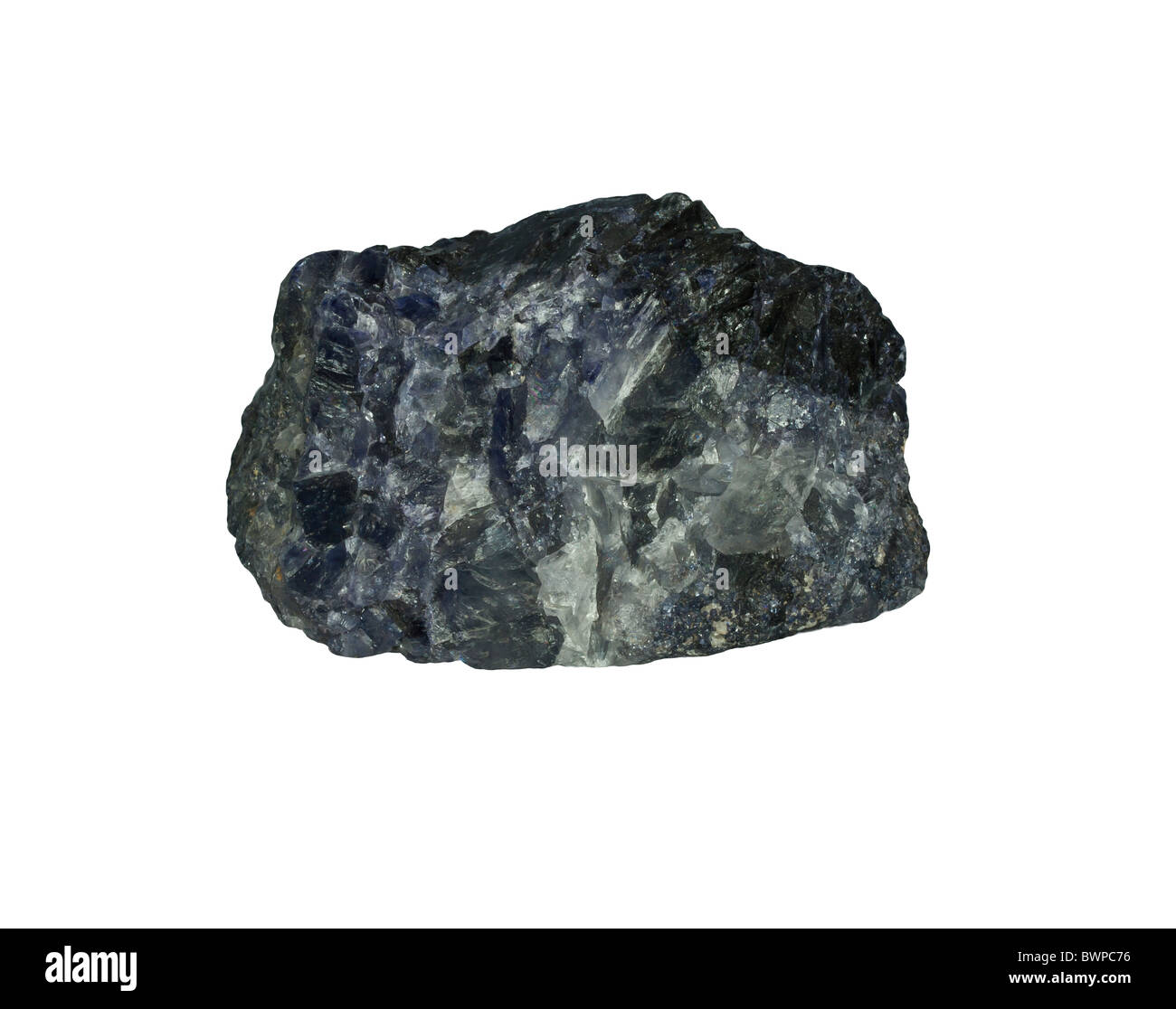 Blue John or Purple Fluorspar or Fluorite is a halide mineral composed ...