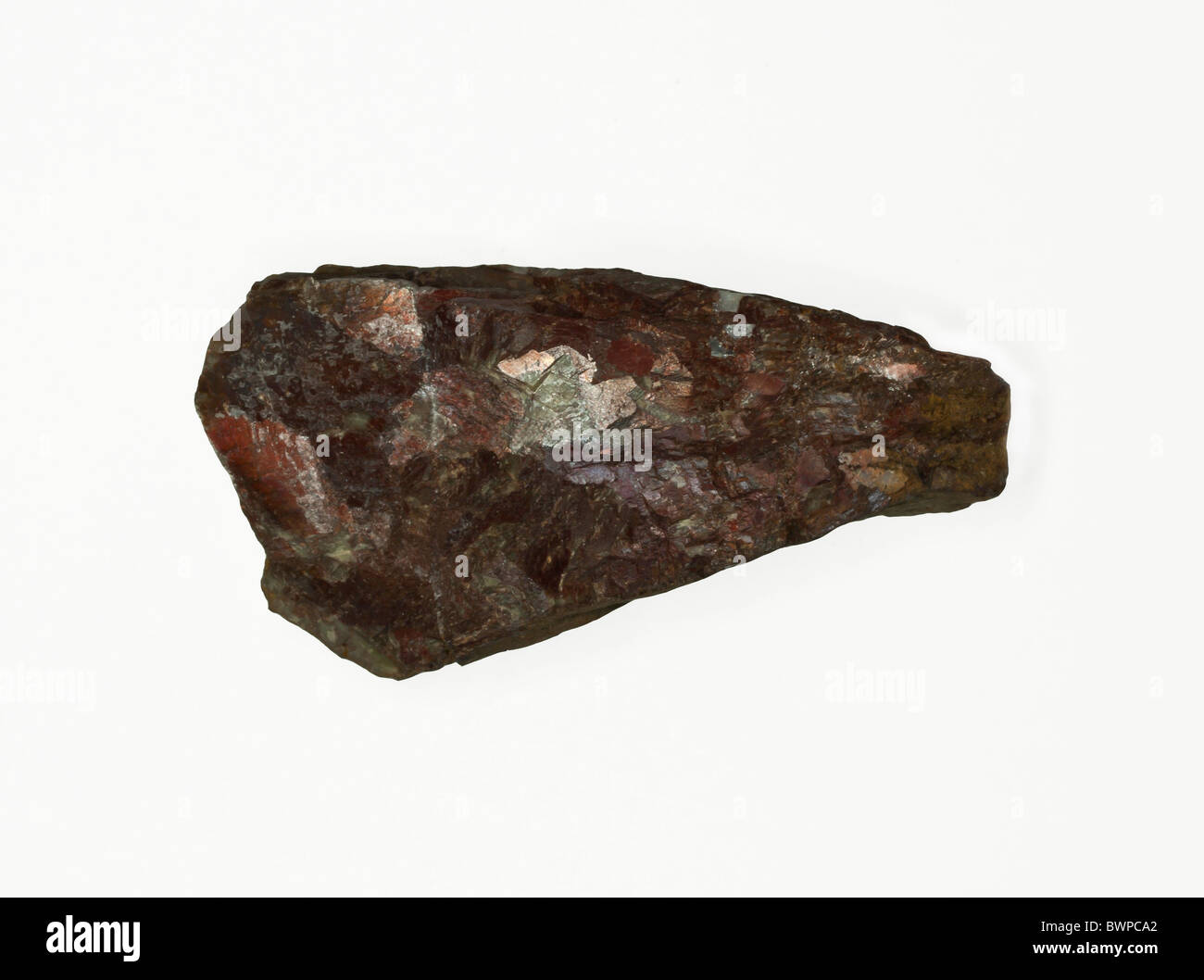 Irridescent siderite mineral Stock Photo - Alamy