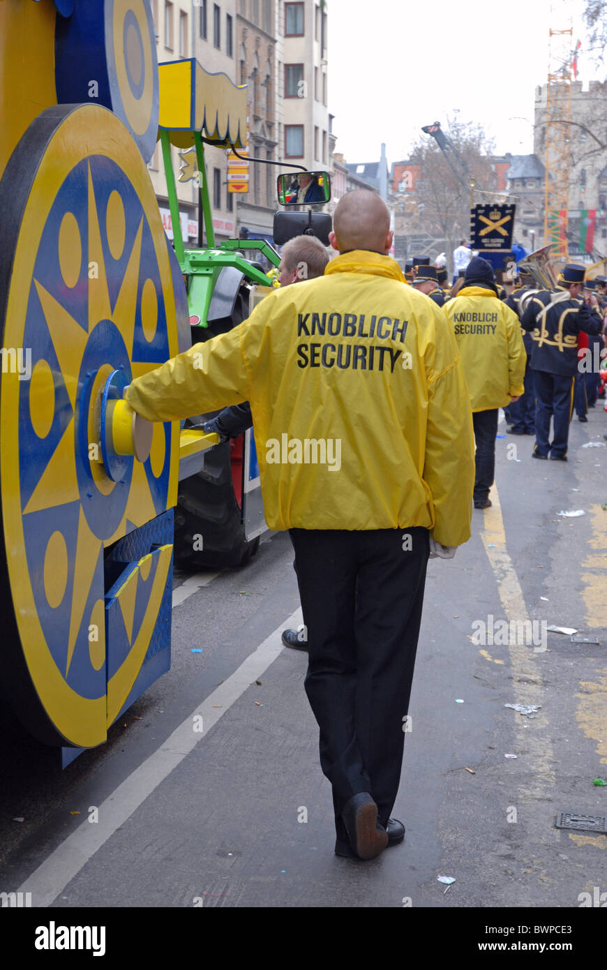 Germany Europe Cologne Carnival Protection Security security security ...