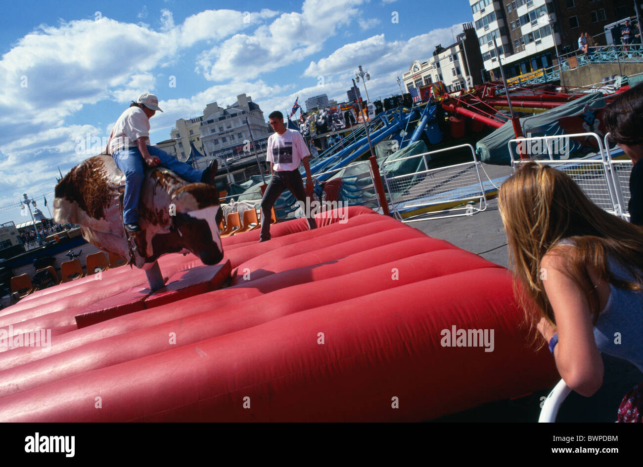 ENTERTAINMENT Fairground Rides Stock Photo - Alamy