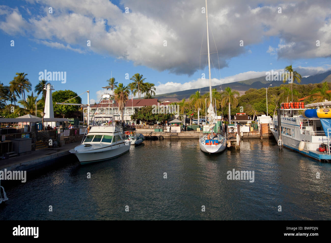 Lahaina Harbor, Maui, Hawaii Stock Photo - Alamy