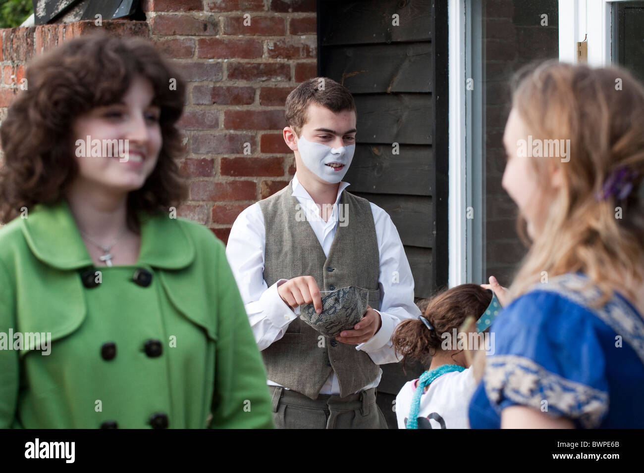 Face whitened hi-res stock photography and images - Alamy