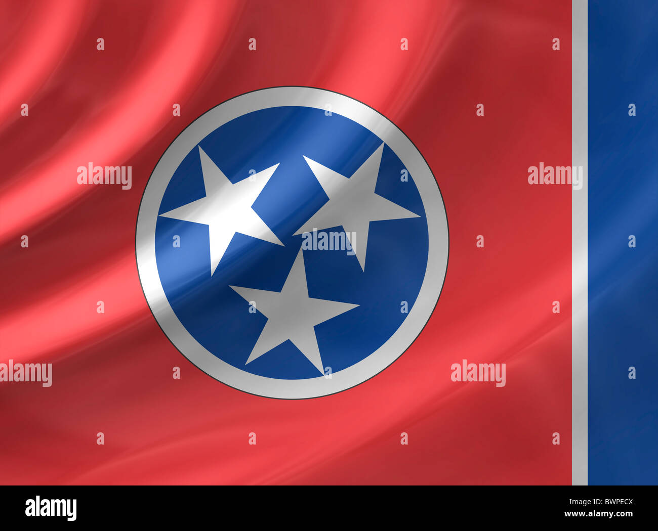 Tennessee flag hi-res stock photography and images - Alamy