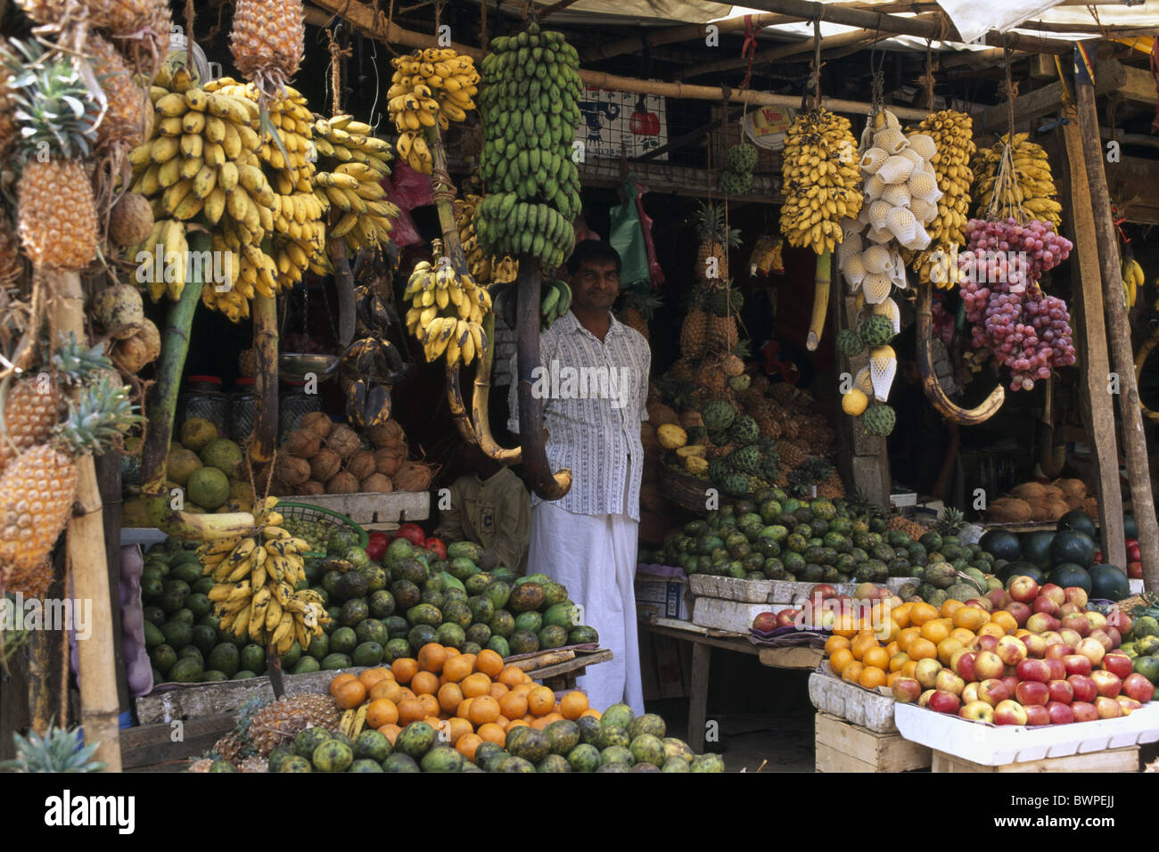Sri Lanka Asia Hill Country Kandy Asia food market fruit fruits market ...