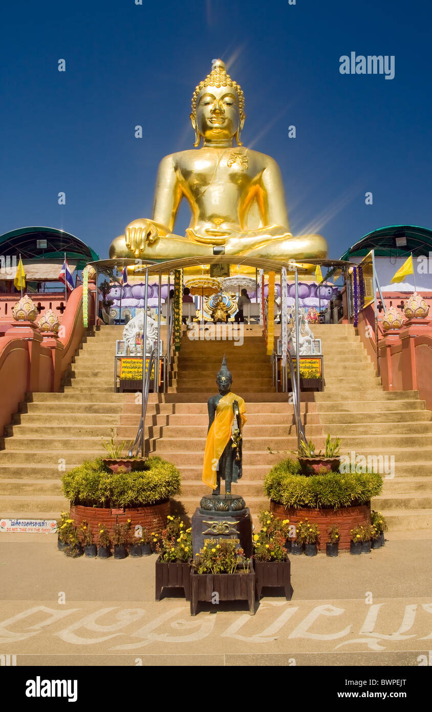 The golden Buddha in The Golden Triangle Stock Photo - Alamy