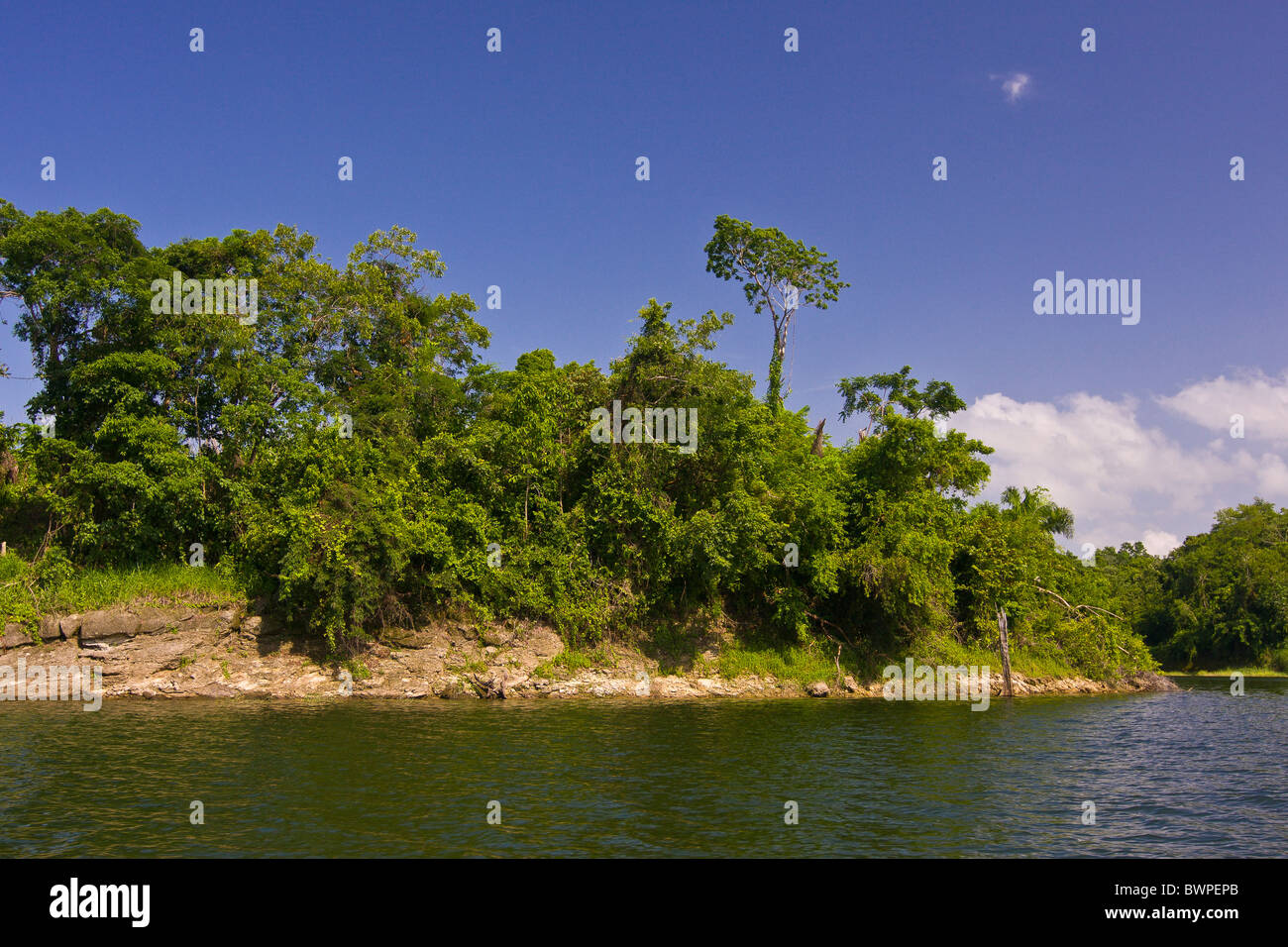 LAKE BAYANO, PANAMA - Man-made reservoir Lake Bayano, Comarca Kuna de ...