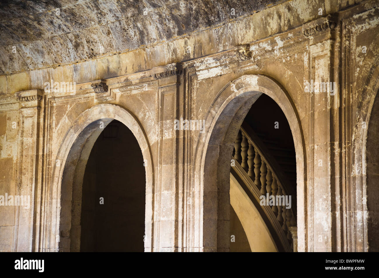 Palace stairs alhambra hi-res stock photography and images - Alamy