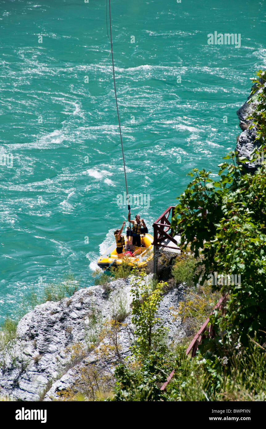 Bungy Jumping,Kawerau Bridge,over Kawerau River, AJ hackett, First ...