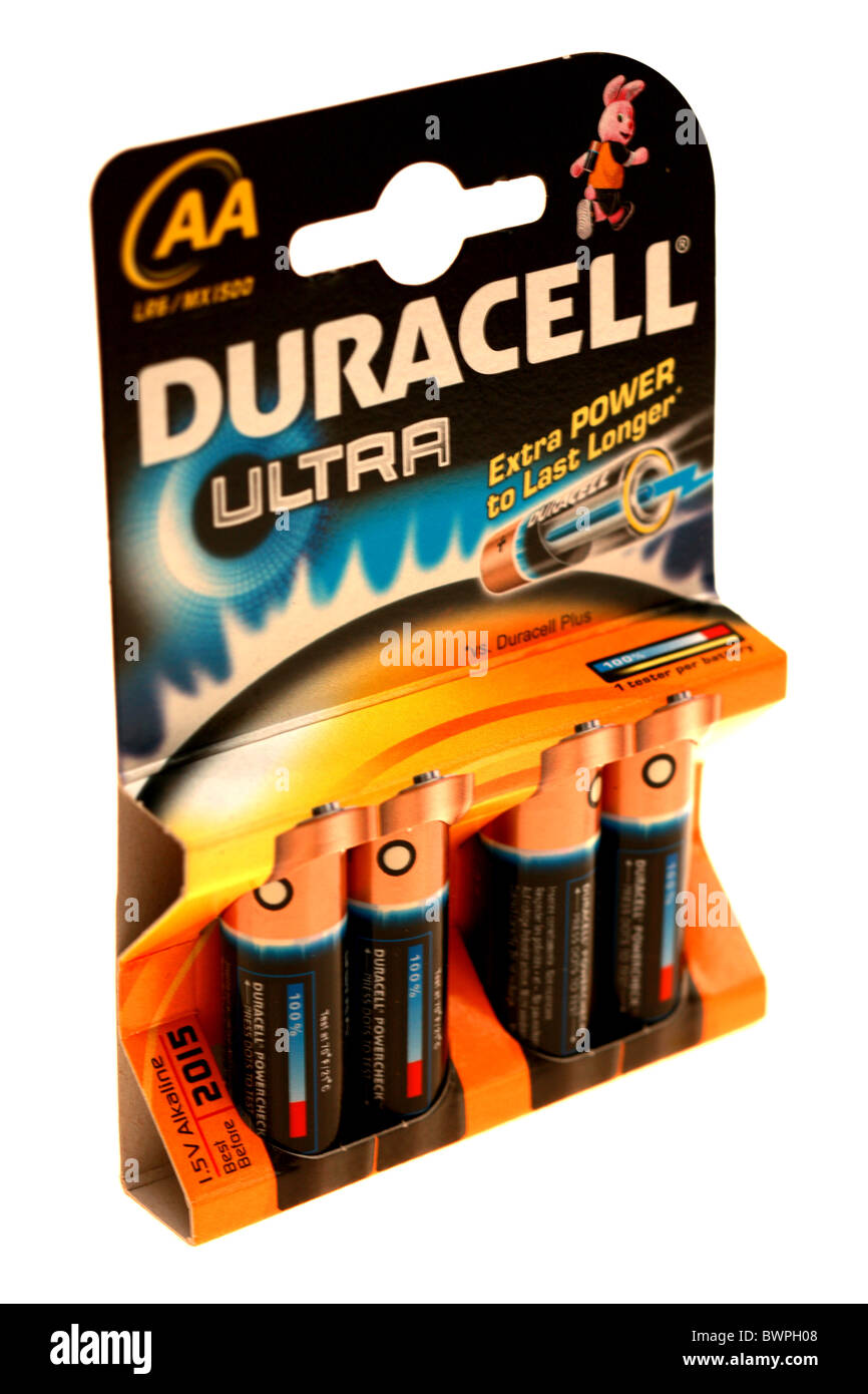 Duracell batteries hi-res stock photography and images - Alamy