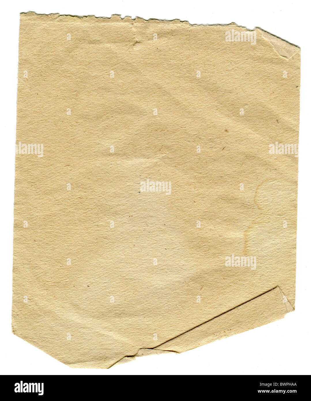Old worn parchment paper background Cut Out Stock Images & Pictures - Alamy