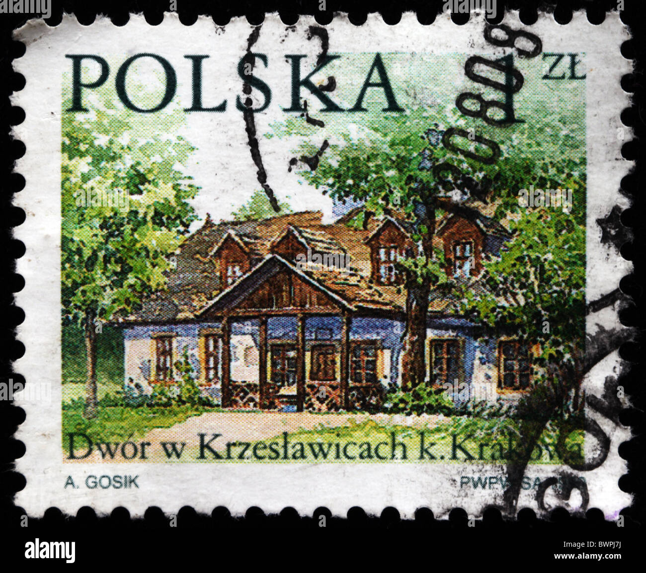 Poland postage stamp hi-res stock photography and images - Alamy