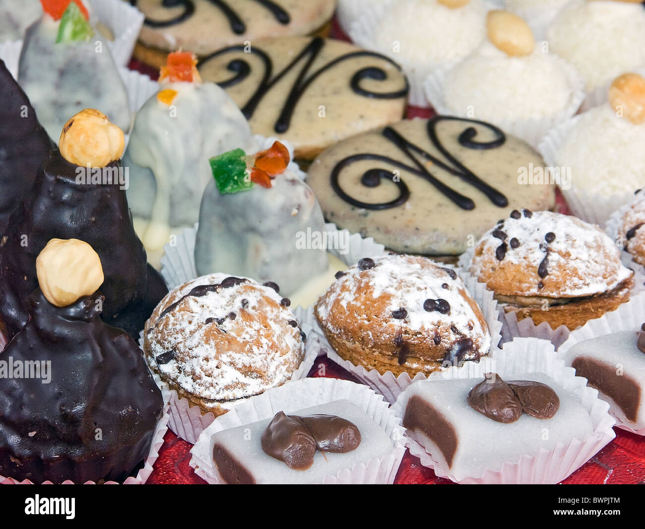 the detailed look at goodies Stock Photo - Alamy