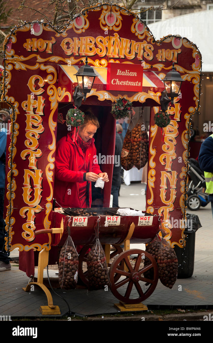 Roasted chestnuts christmas market in hi-res stock photography and images - Alamy