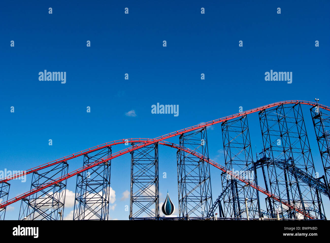 Pepsi max big one roller coaster hi-res stock photography and images ...