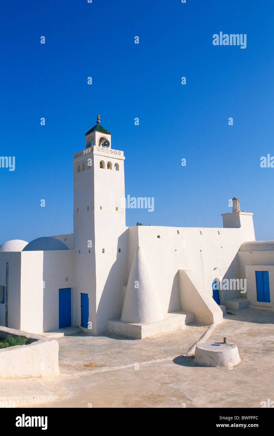 Tunisia Djerba island mosque town Midoun Africa North Africa ...