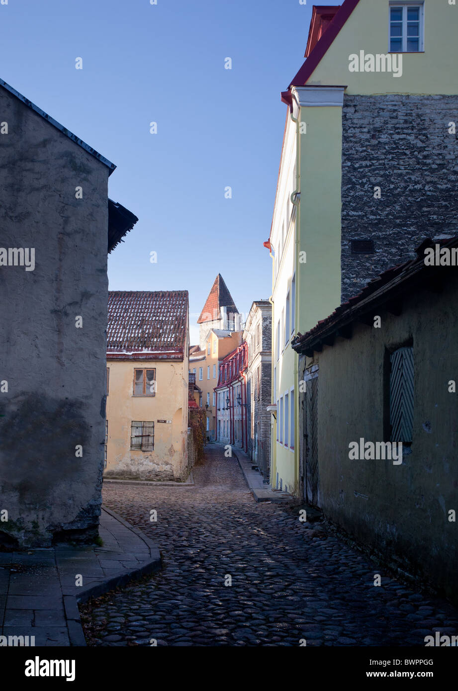 Old Tallinn houses in Tallinn taken in HDR to better show the details ...