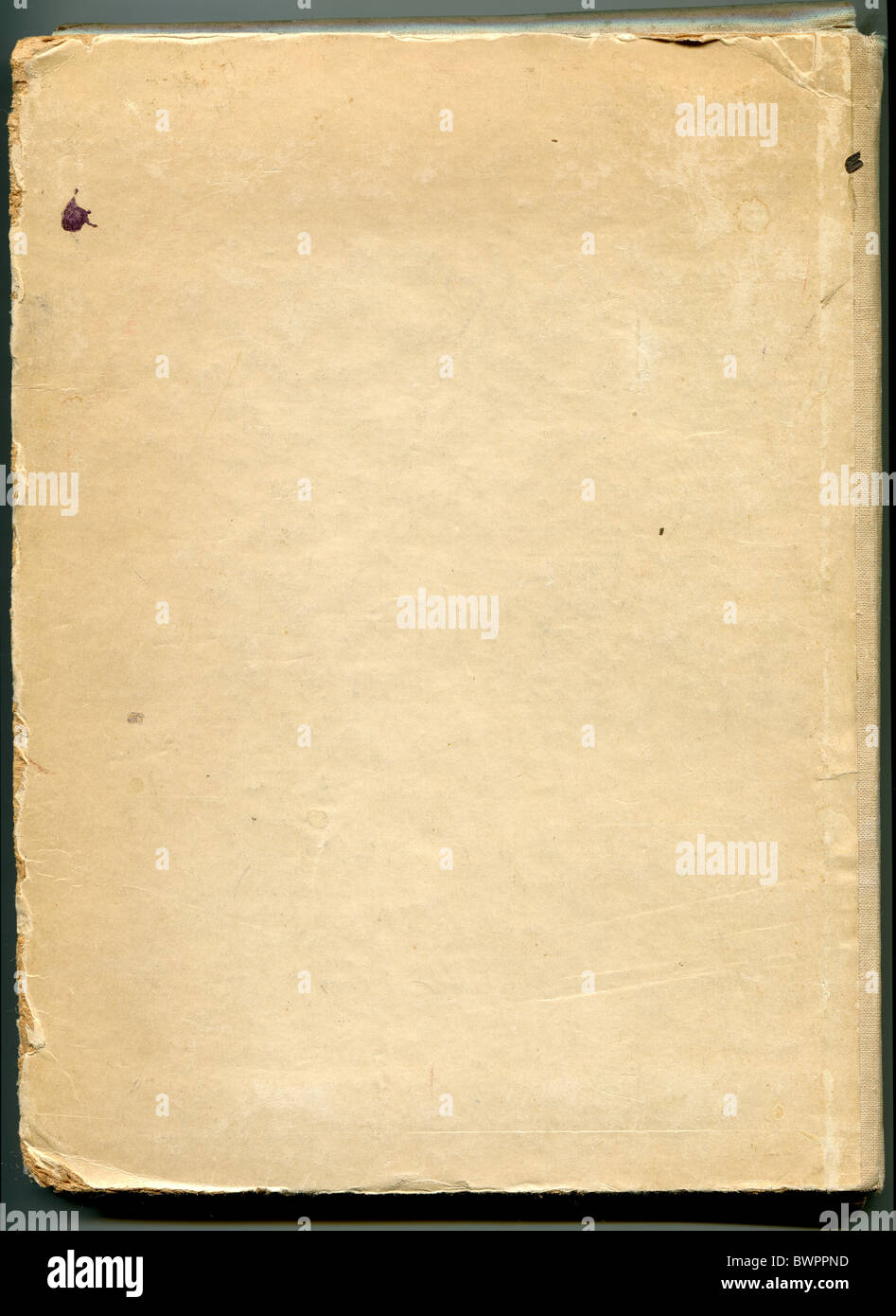 yellowed old book cover. series Stock Photo - Alamy