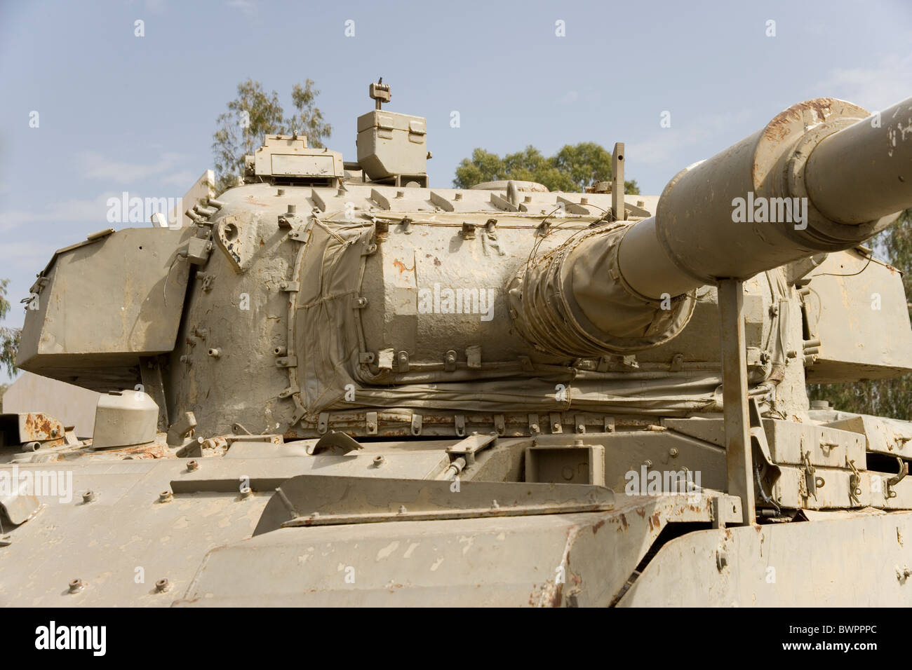 Israeli Centurian tank memorial on the Golan Heights, Israel Stock ...