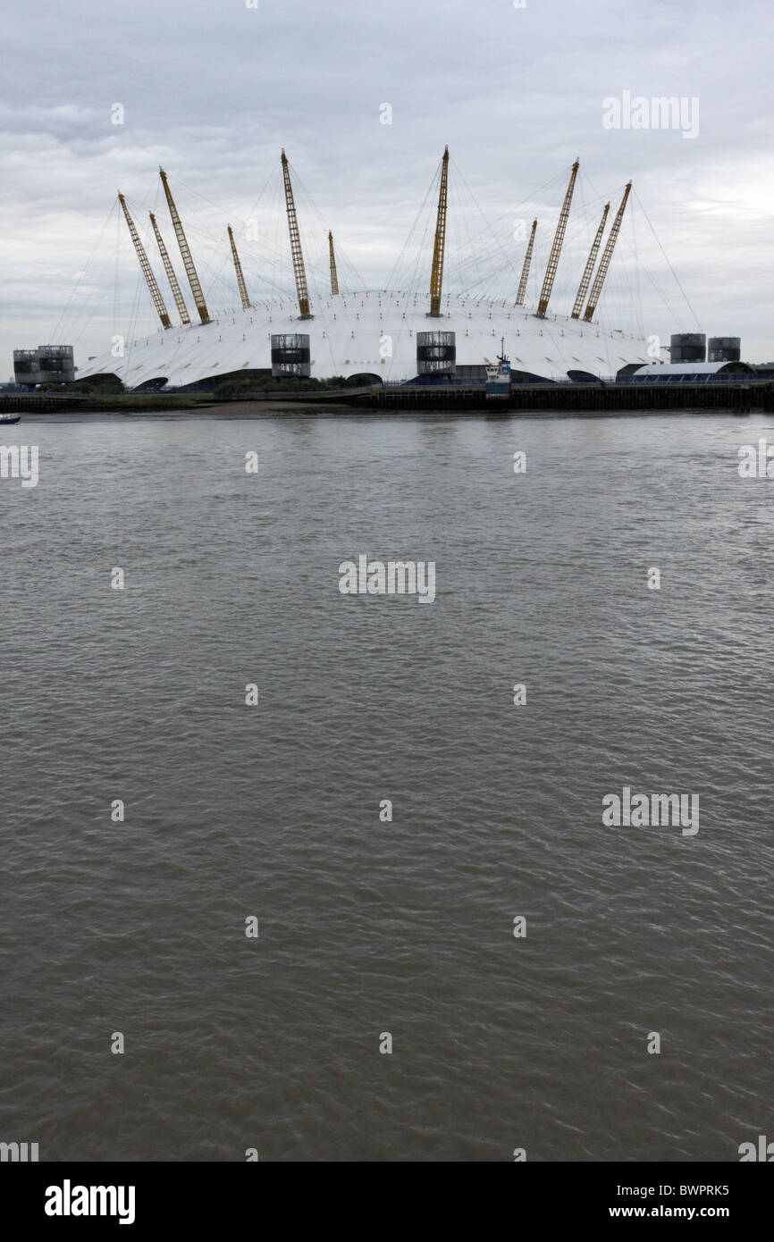 Designed by renown architect Richard Rogers,the O2 Arena in Greenwich ...