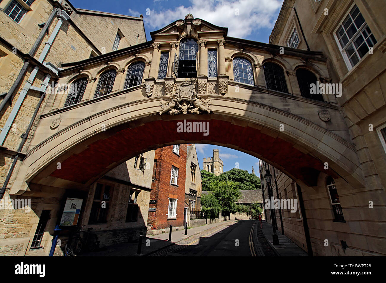 Bridge of Sighs Oxford Hertford Bridge New College Lane Stock Photo - Alamy