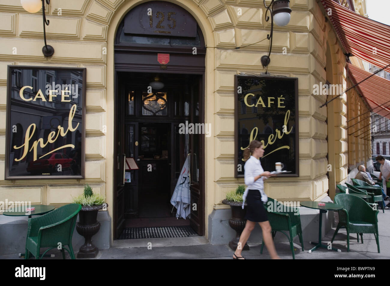 Adolf hitler in cafe hi-res stock photography and images - Alamy