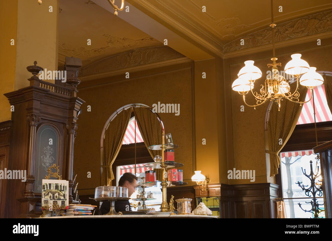 Adolf hitler in cafe hi-res stock photography and images - Alamy