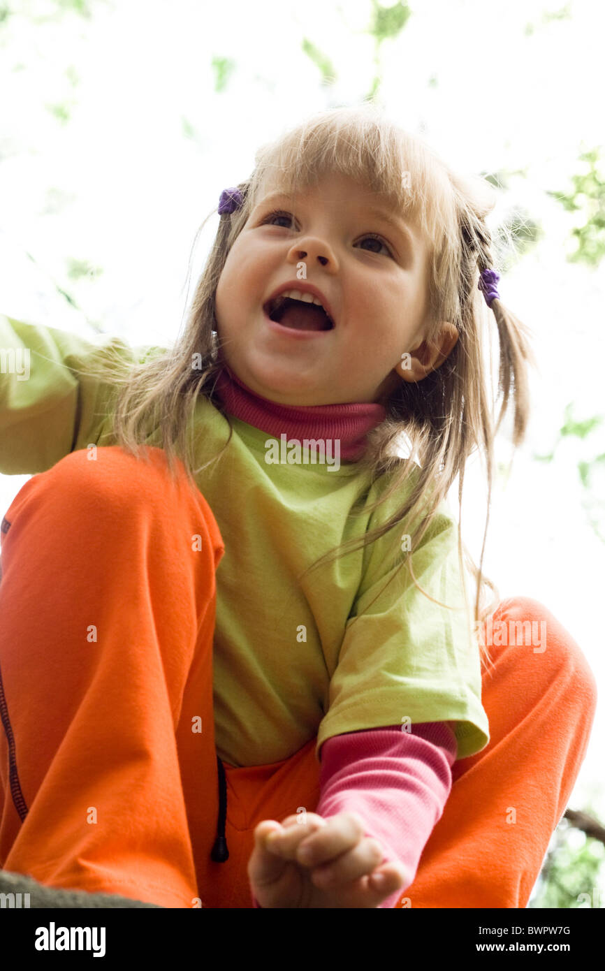 Nice cute girl having fun hi-res stock photography and images - Alamy
