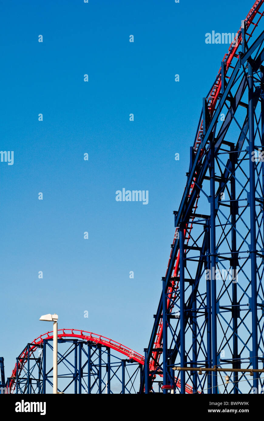 The Pepsi Max Big One at Blackpool Pleasure Beach one of the tallest ...