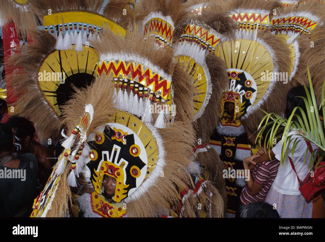 Philippines Panay island Kalibo Ati-atihan festival Asia Catholic ...