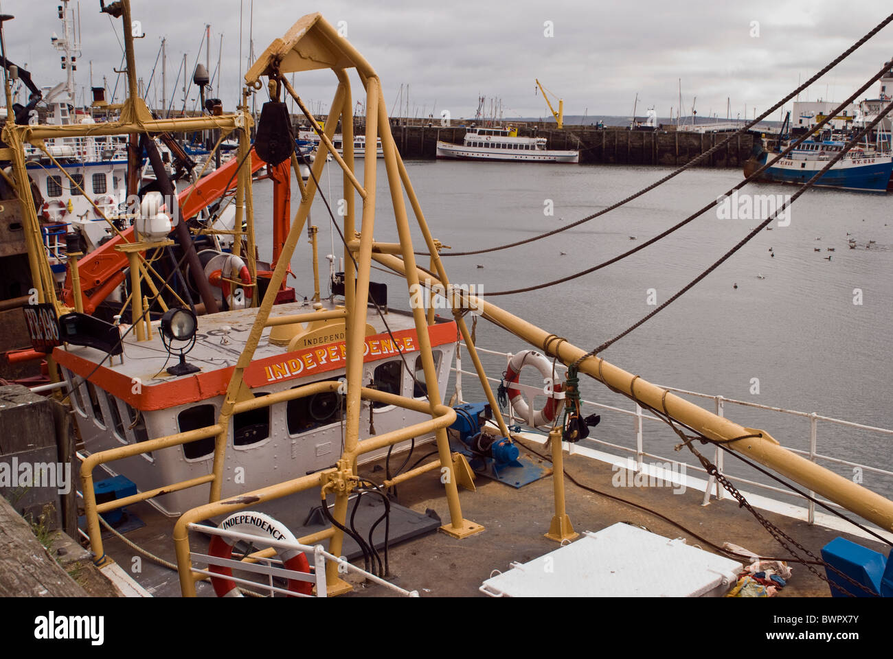 Stern of trawler hi-res stock photography and images - Alamy