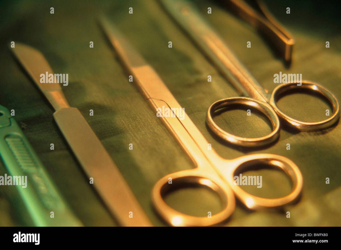 MEDICAL Surgery Instruments Stock Photo - Alamy