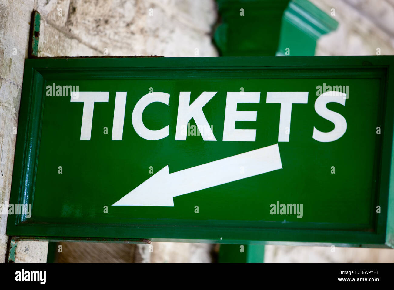 Old fashioned train ticket hi-res stock photography and images - Alamy