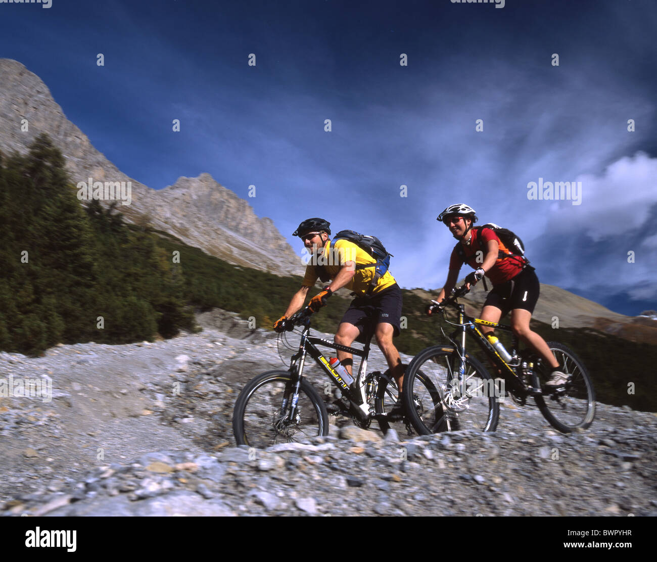 Switzerland Europe Val Chaschauna Engadine Canton Grisons Graubunden ...