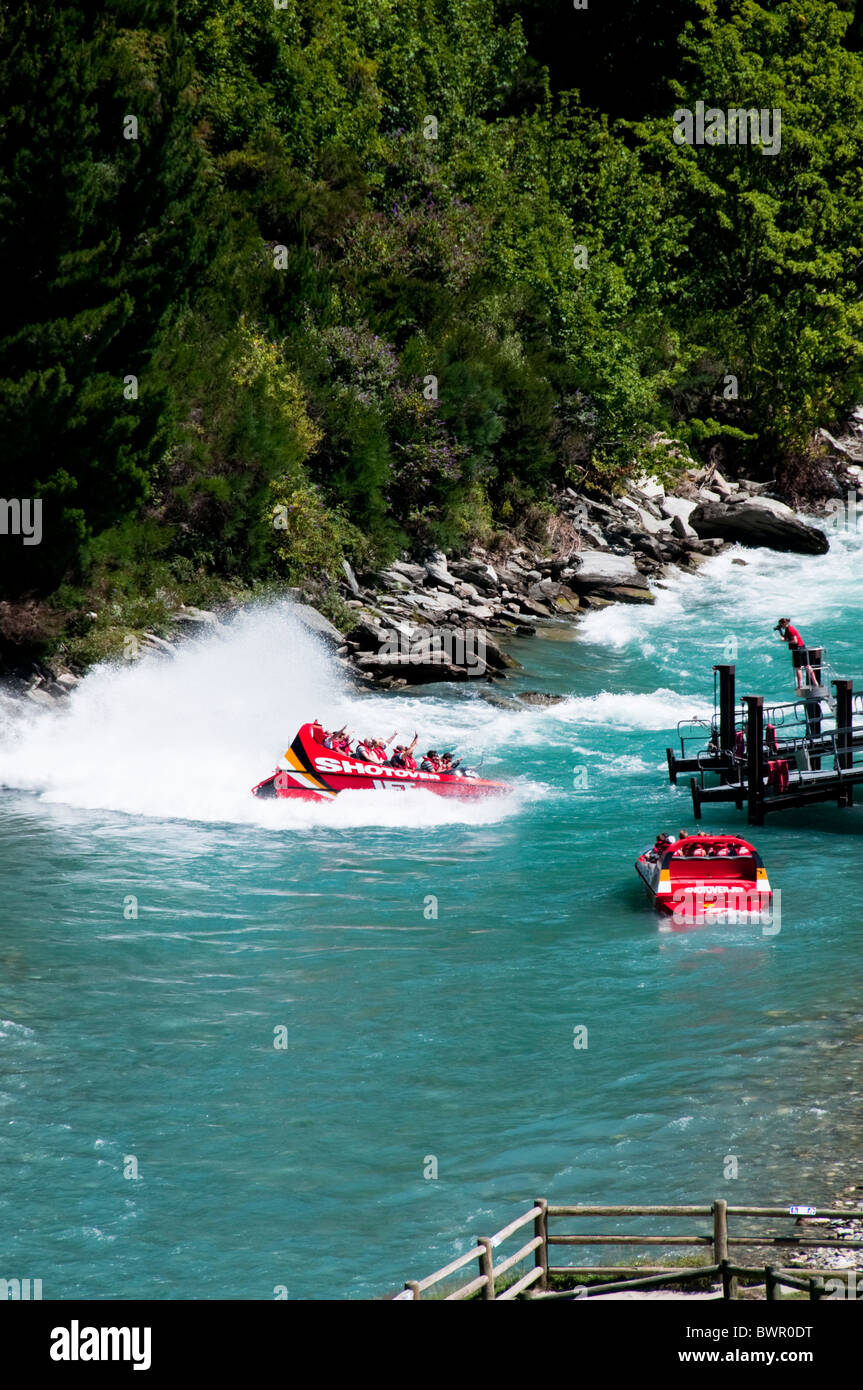 Jet Boating,Shotover Jet,Pirouettes within inches of Canyon Walls ...