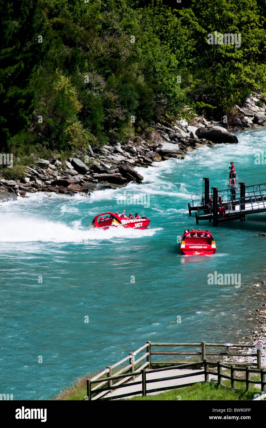 Jet Boating,Shotover Jet,Pirouettes within inches of Canyon Walls ...