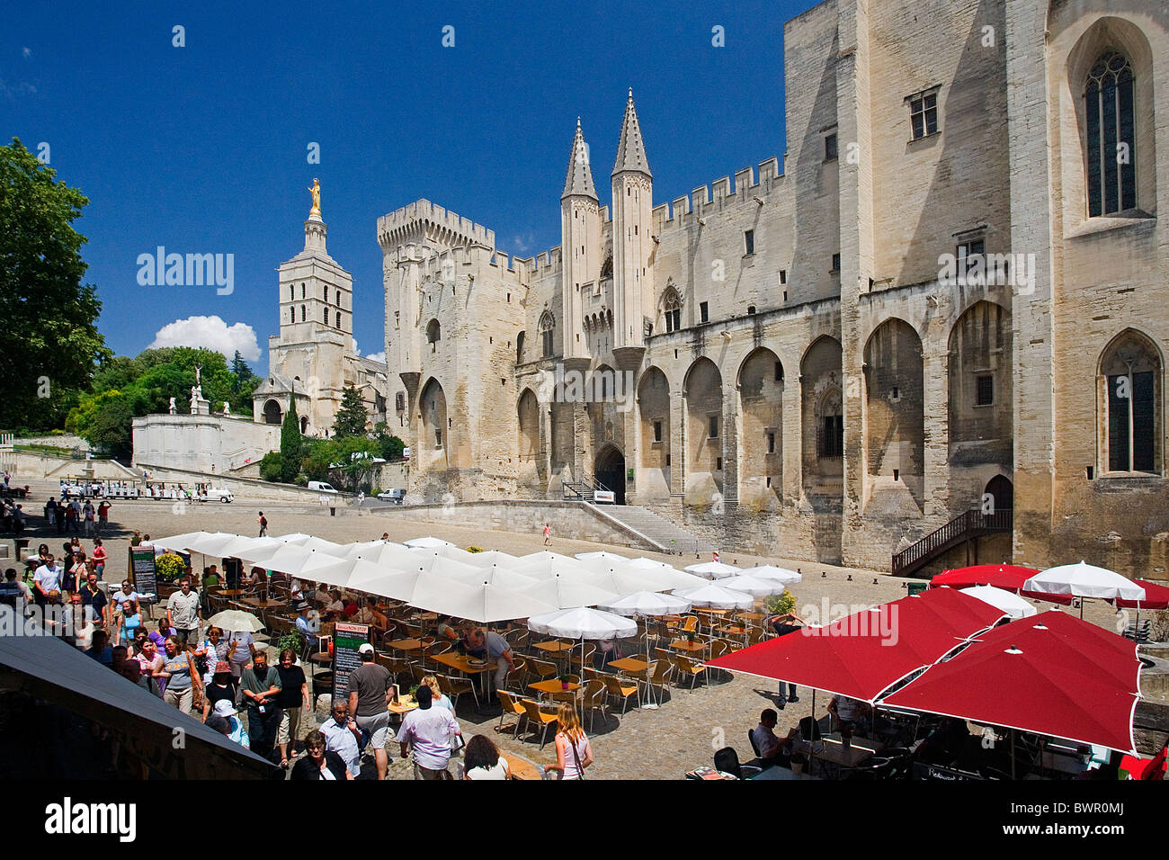 France Europe Avignon Palace of the Popes UNESCO World heritage ...