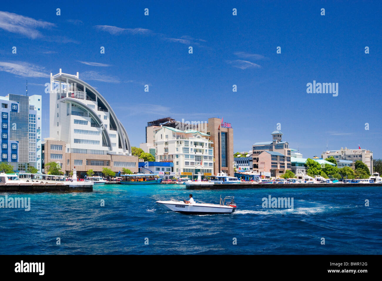 Maldives north male atoll city hi-res stock photography and images - Alamy