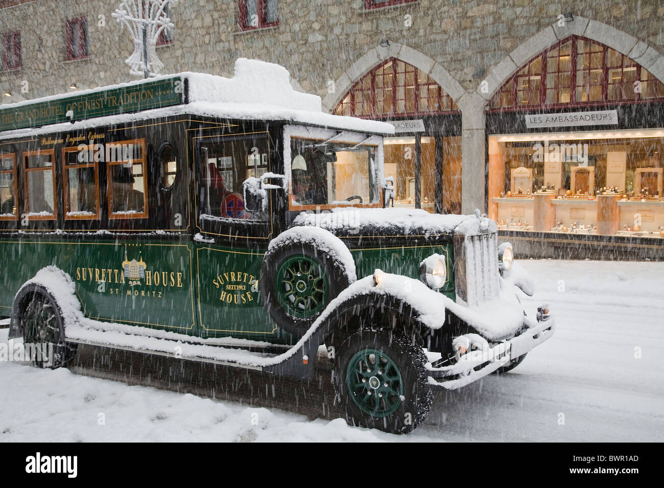St Moritz Shopping High Resolution Stock Photography and Images - Alamy