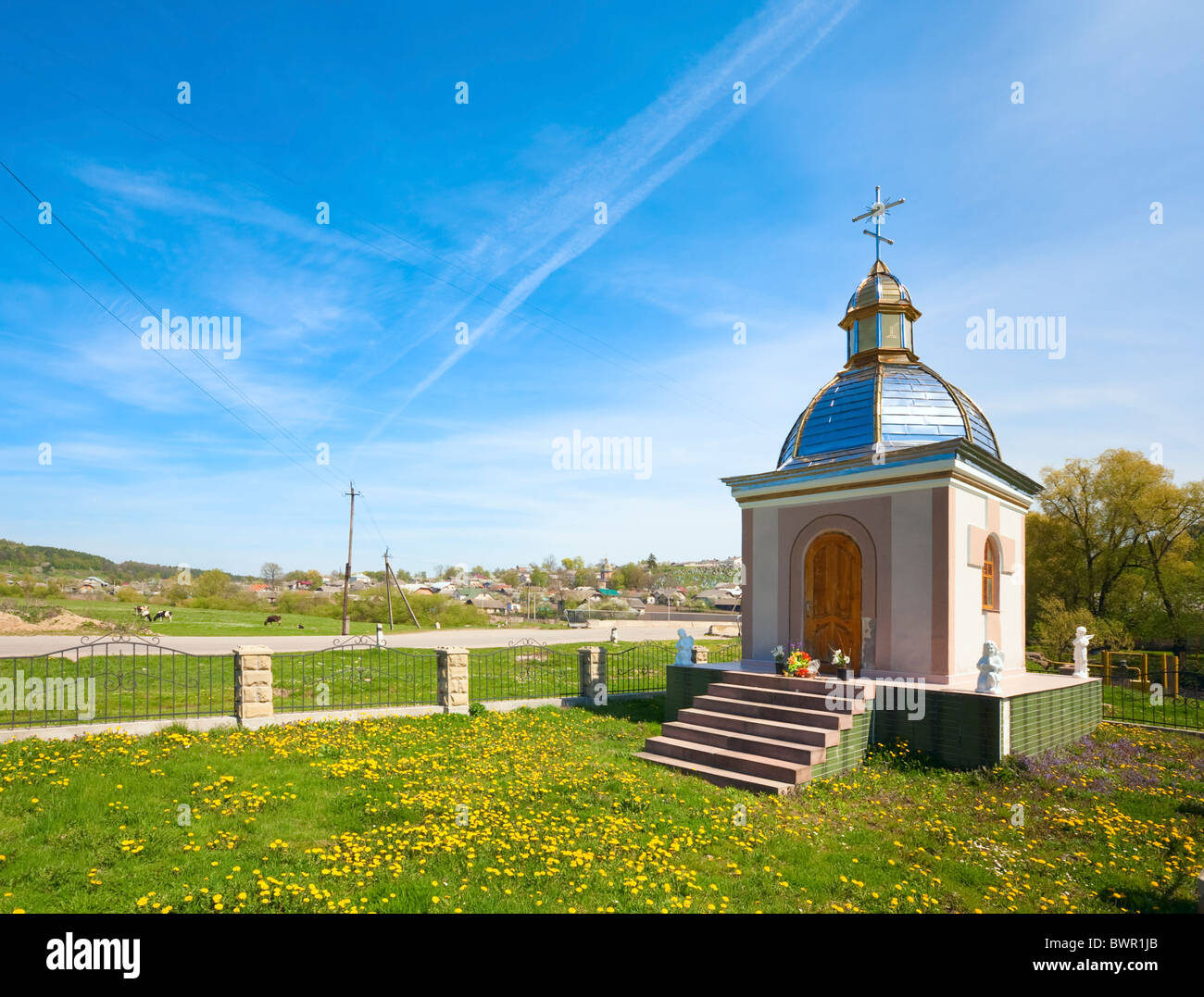 Spring season chapel hi-res stock photography and images - Alamy