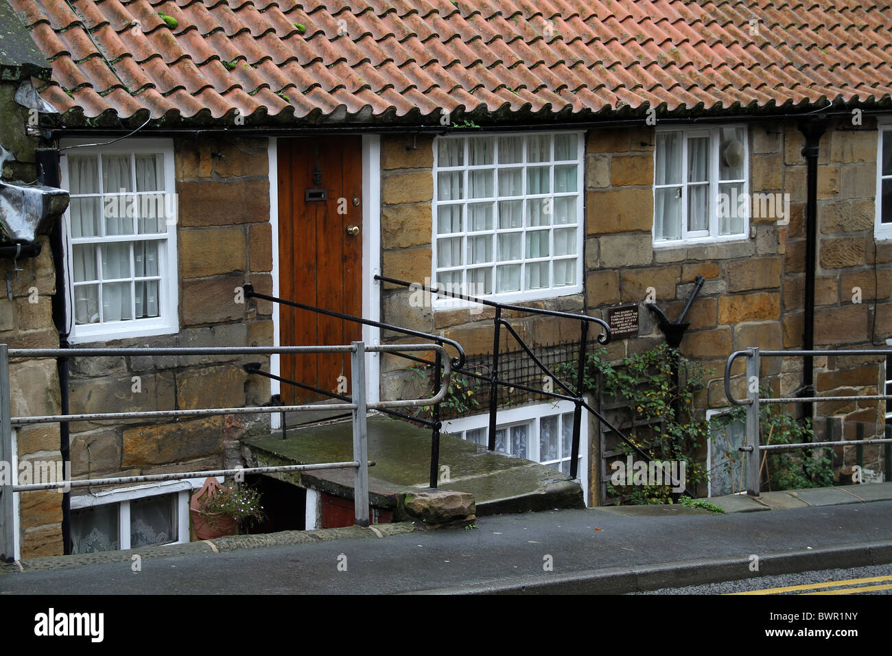 Listed building in Whitby Stock Photo - Alamy